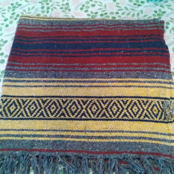 EARTH RAGZ | Bedding | Earth Ragz Indian Blanket With Fringe | Poshmark